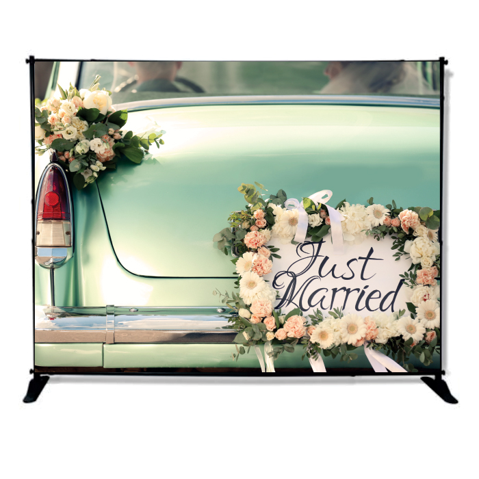 Vinyl Banner Backdrop Samples